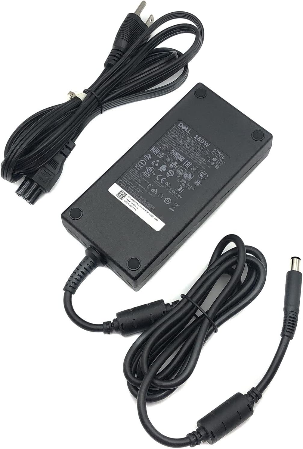 Amazon.com: PowerHOOD 180W AC Adapter Compatible with Genuine Dell 23.8 ...