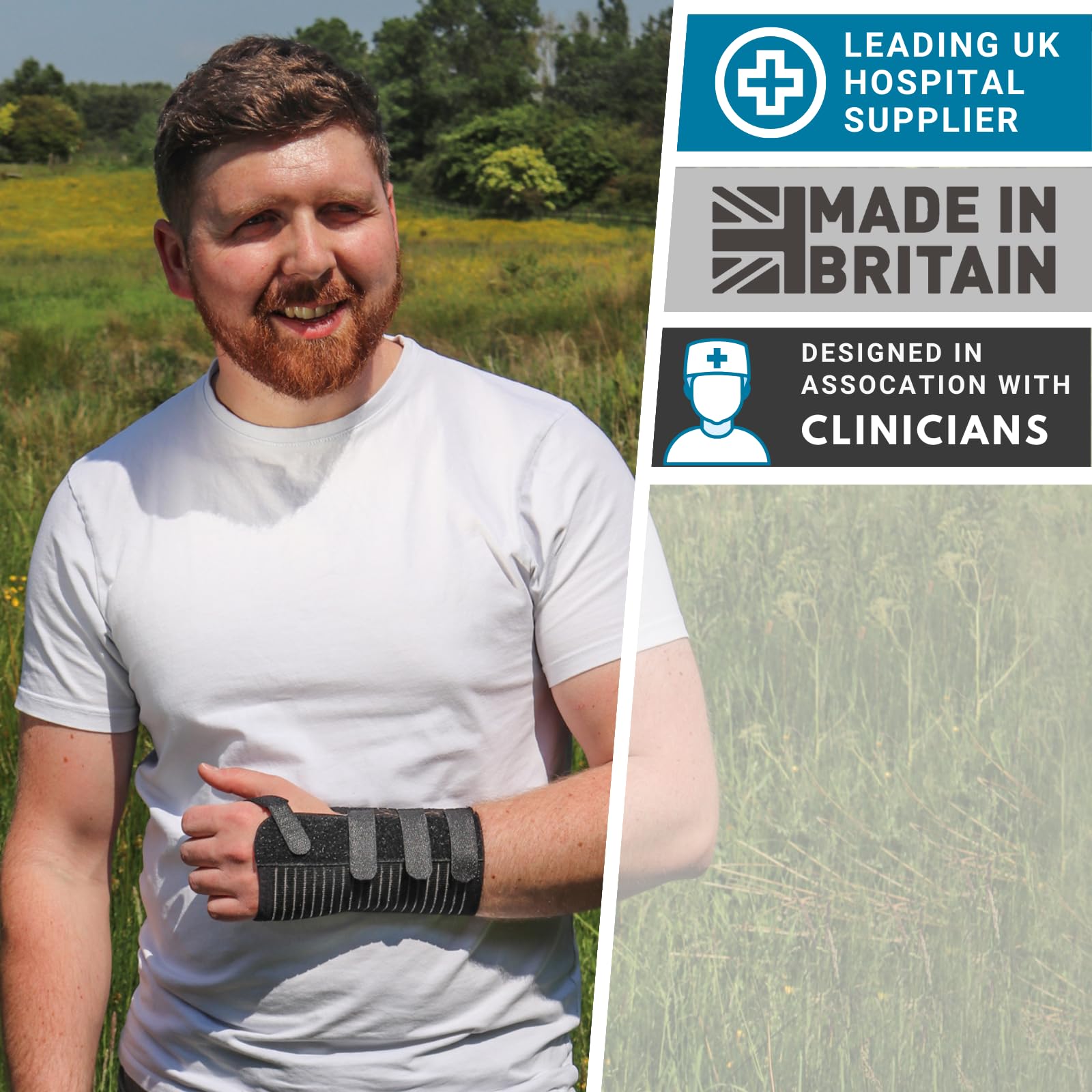 Solace Bracing Breathable Max Wrist Support (2 Colours) – British Made ...