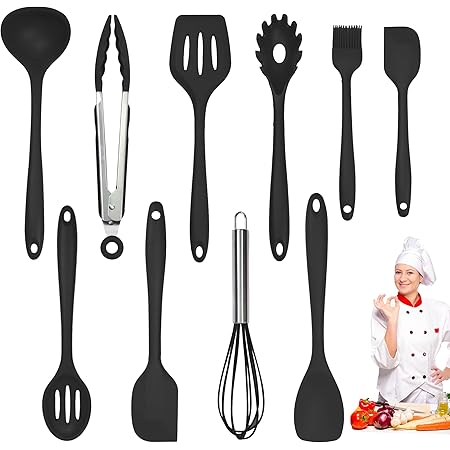 Amazon.com: Glad Cooking Kitchen Utensils Set – 7 Pieces, Nylon Tools ...