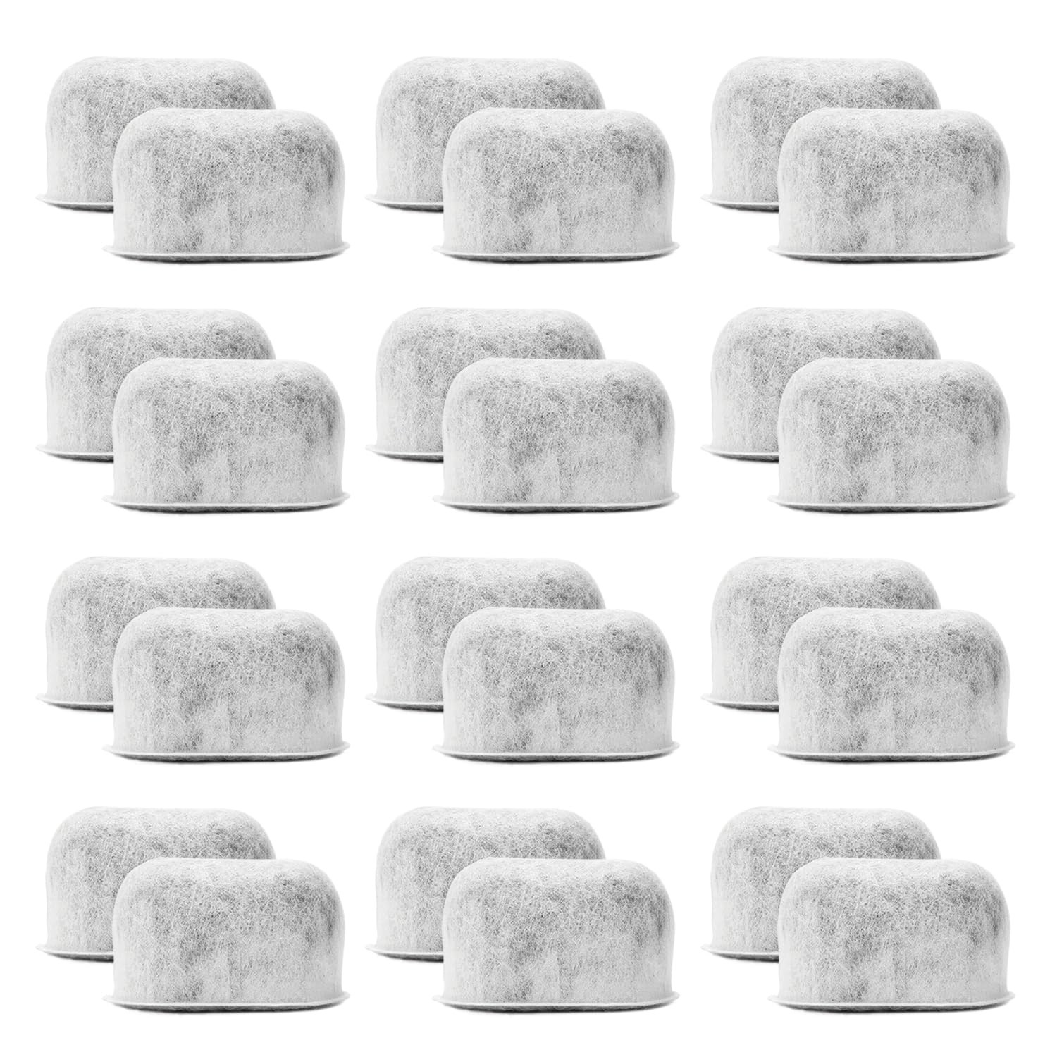 24-Pack Replacement Charcoal Water Filters for Braun Coffee Makers ...