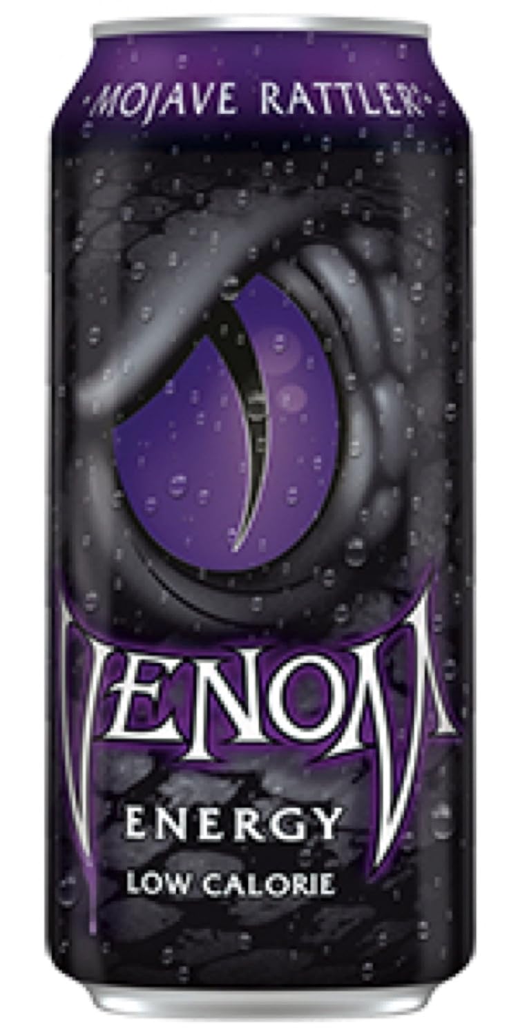 Amazon.com : Venom Energy Drink Mojave Rattler, 16oz (8 Cans) : Grocery ...