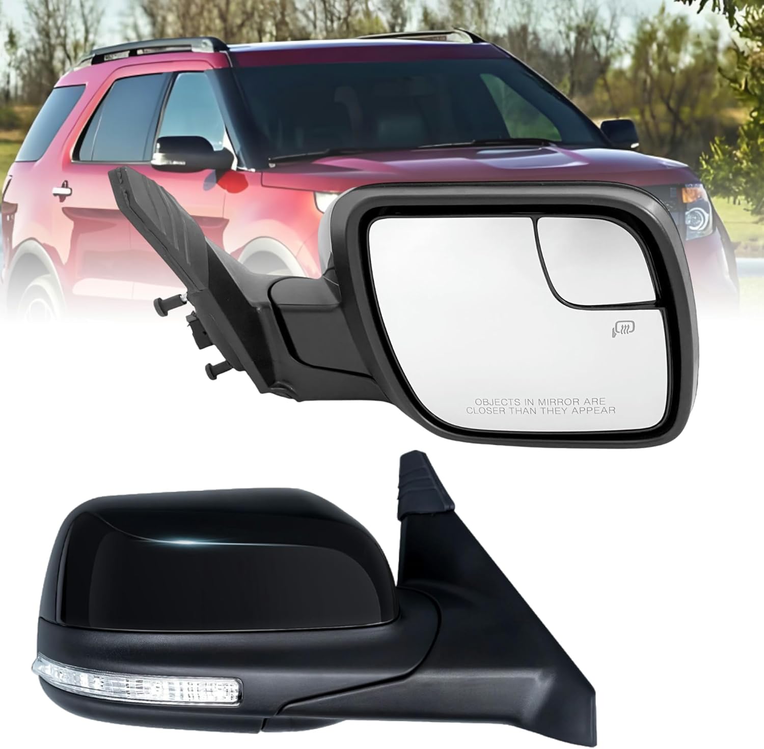 Amazon.com: Passenger Side Mirror Compatible with Ford Explorer 2011 ...