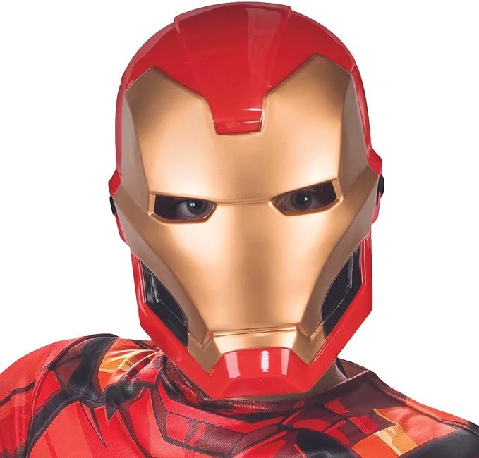 Amazon.com: Iron Man Half Mask for Kids - ST : Toys & Games