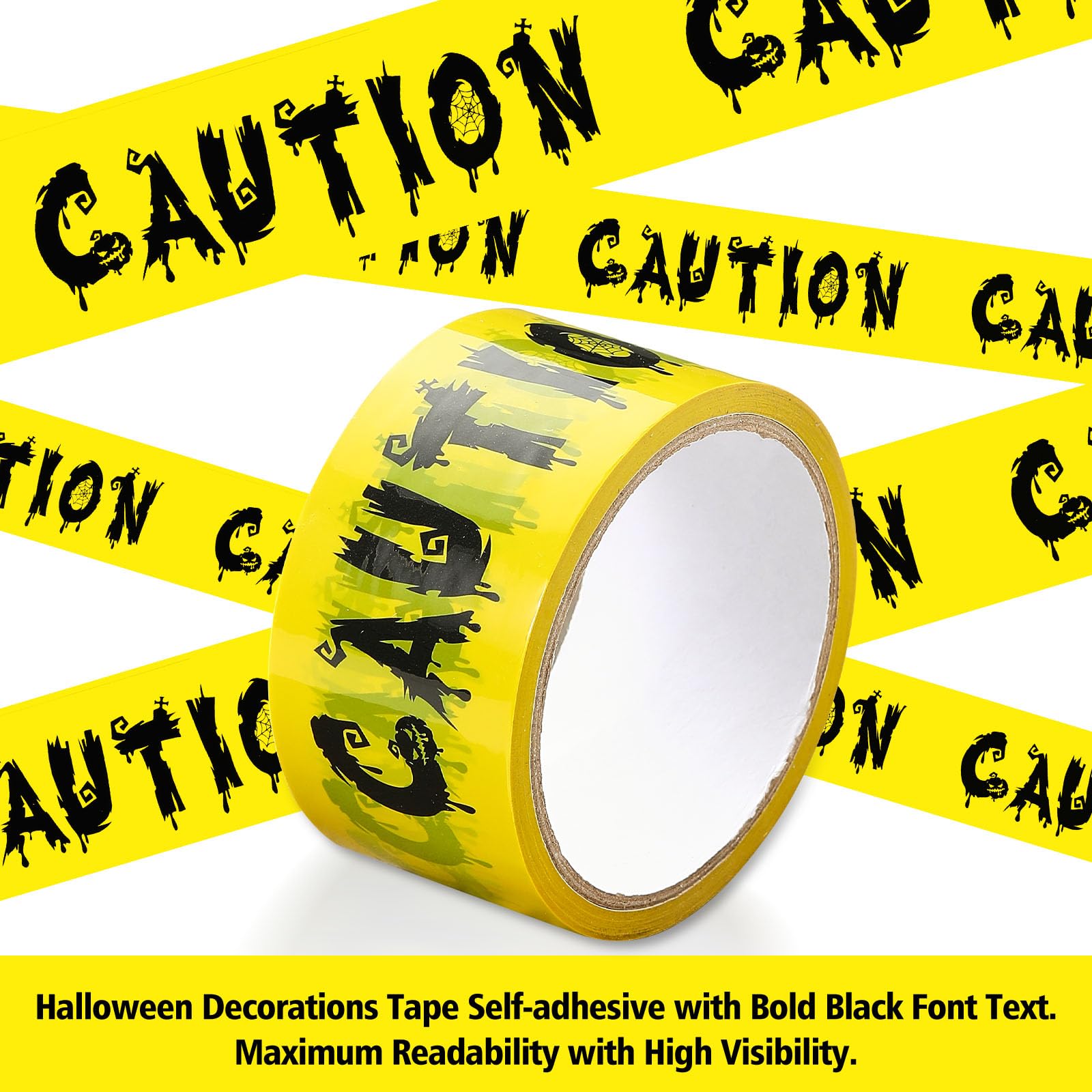 Halloween Caution Tape Clipart