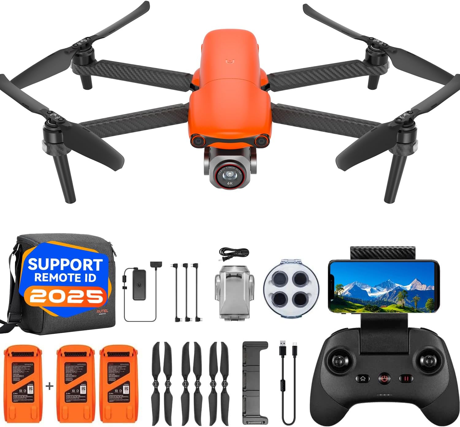 Amazon.com: DJI Air 3 (DJI RC-N2), Drone with Medium Tele & Wide-Angle ...