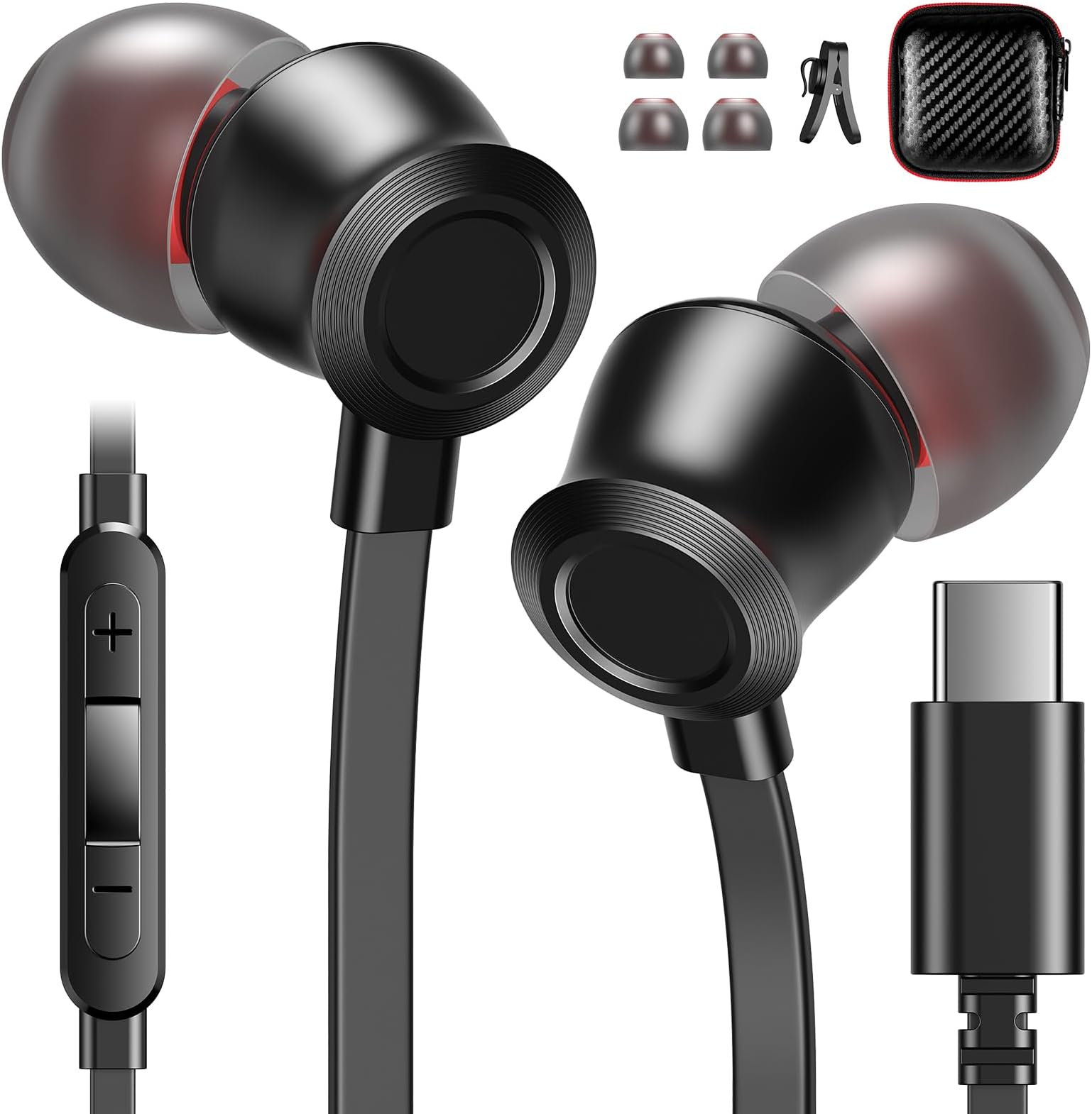Amazon.com: USB C Headphones for MacBook Air MacBook Pro iPad 10th ...