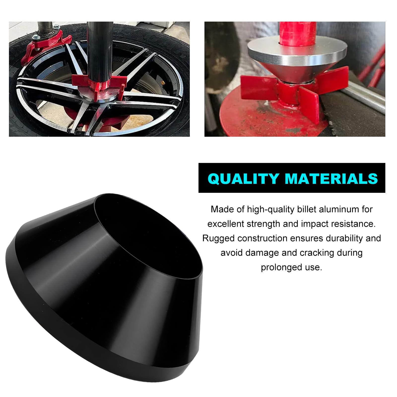 Snapklik.com : Povtii Manual Tire Changer Centering Cone, Aluminum ...