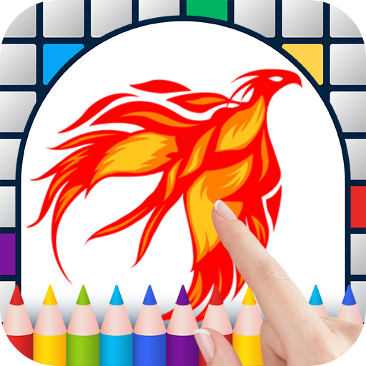 Phoenixes Color by Number - Pixel Art Game - App on Amazon Appstore