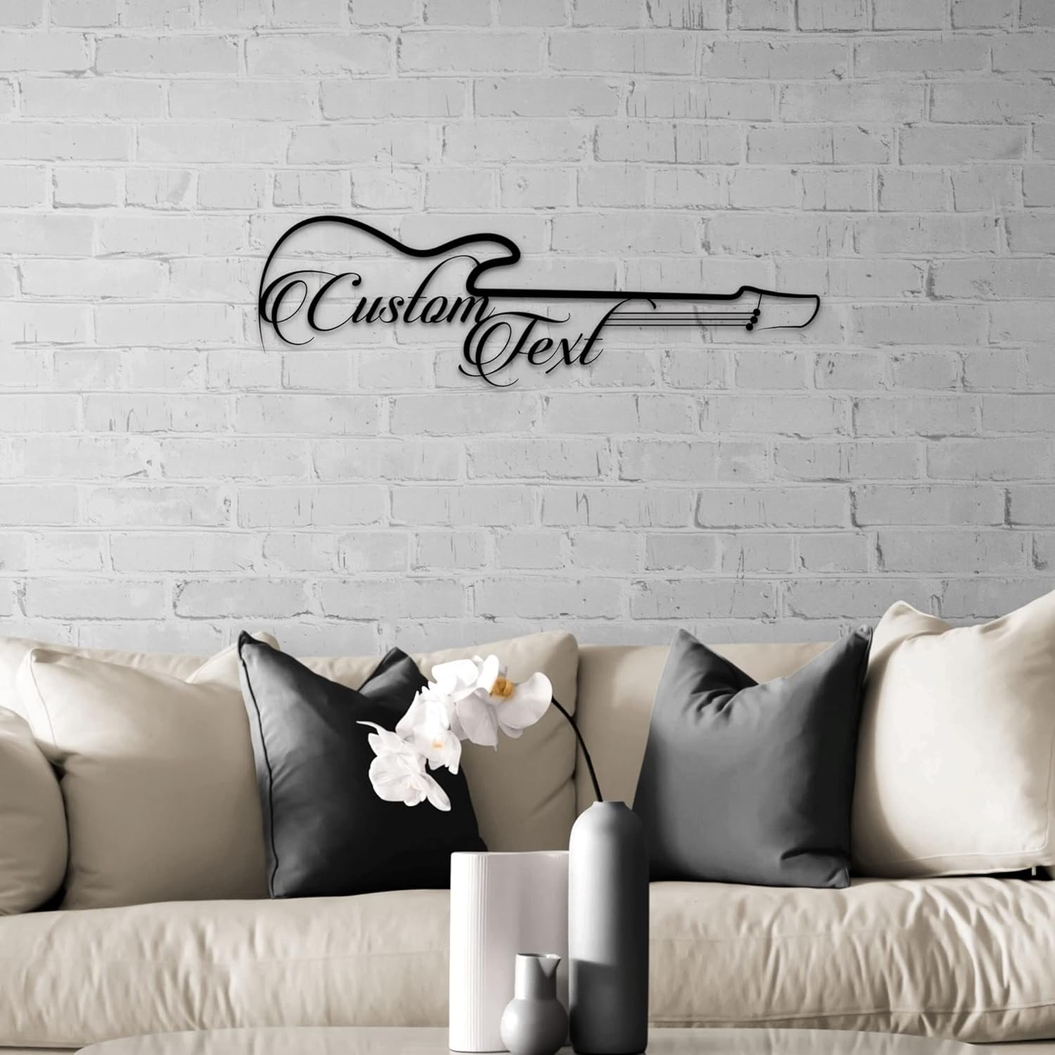 Amazon.com: Personalized Music Metal Wall Art and Decor, Custom Music ...