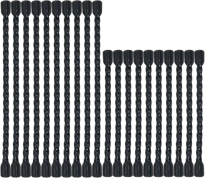 Amazon.com: ITROLLE 20PCS (10PCS 4-inch and 10PCS 6-Inch) Cable Zip ...
