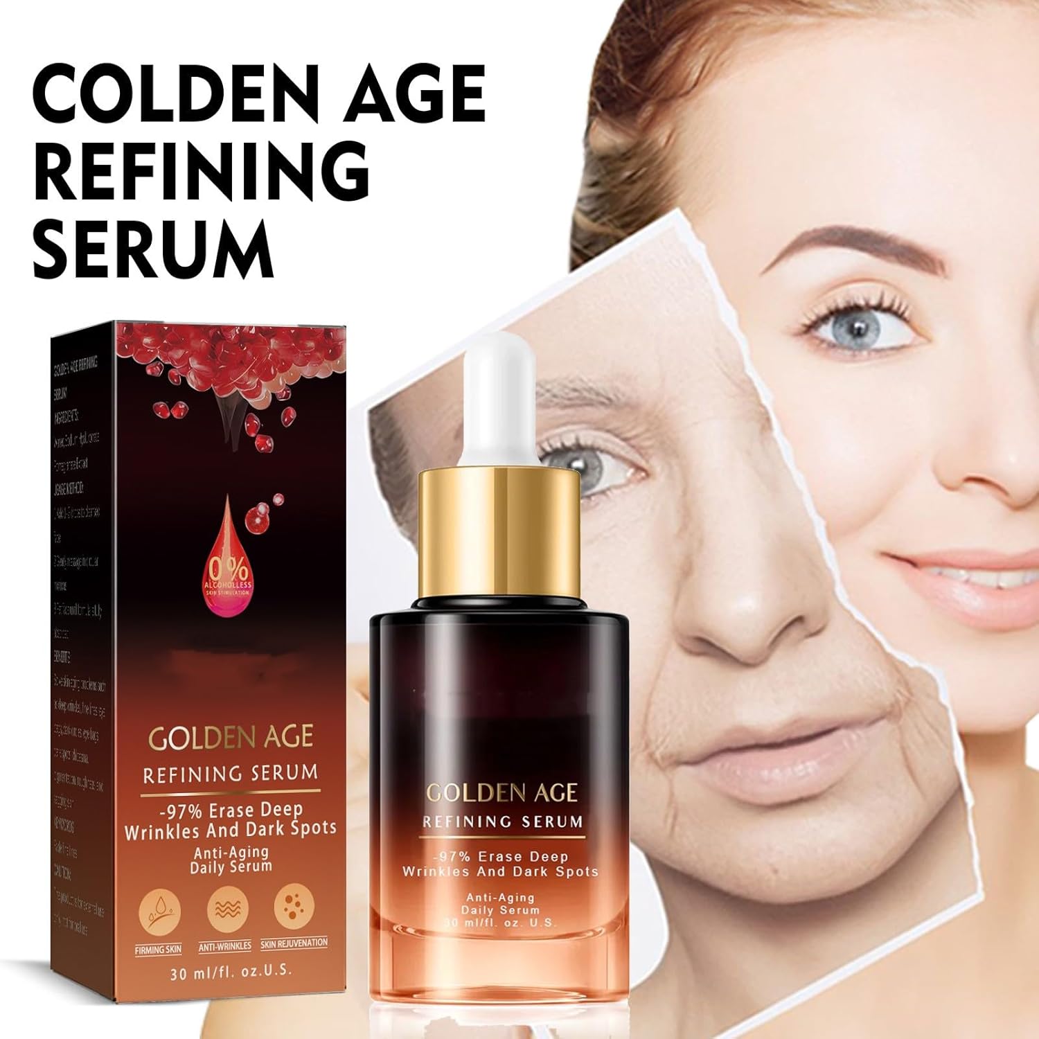 AgeDefy RenewalGlow Serum, Advanced Deep Anti Wrinkle Anti Aging Skin ...