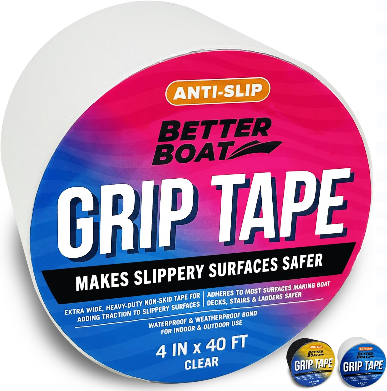 Amazon.com: Trazon Grip Tape - Heavy Duty Anti Slip Tape Clear Outdoor ...