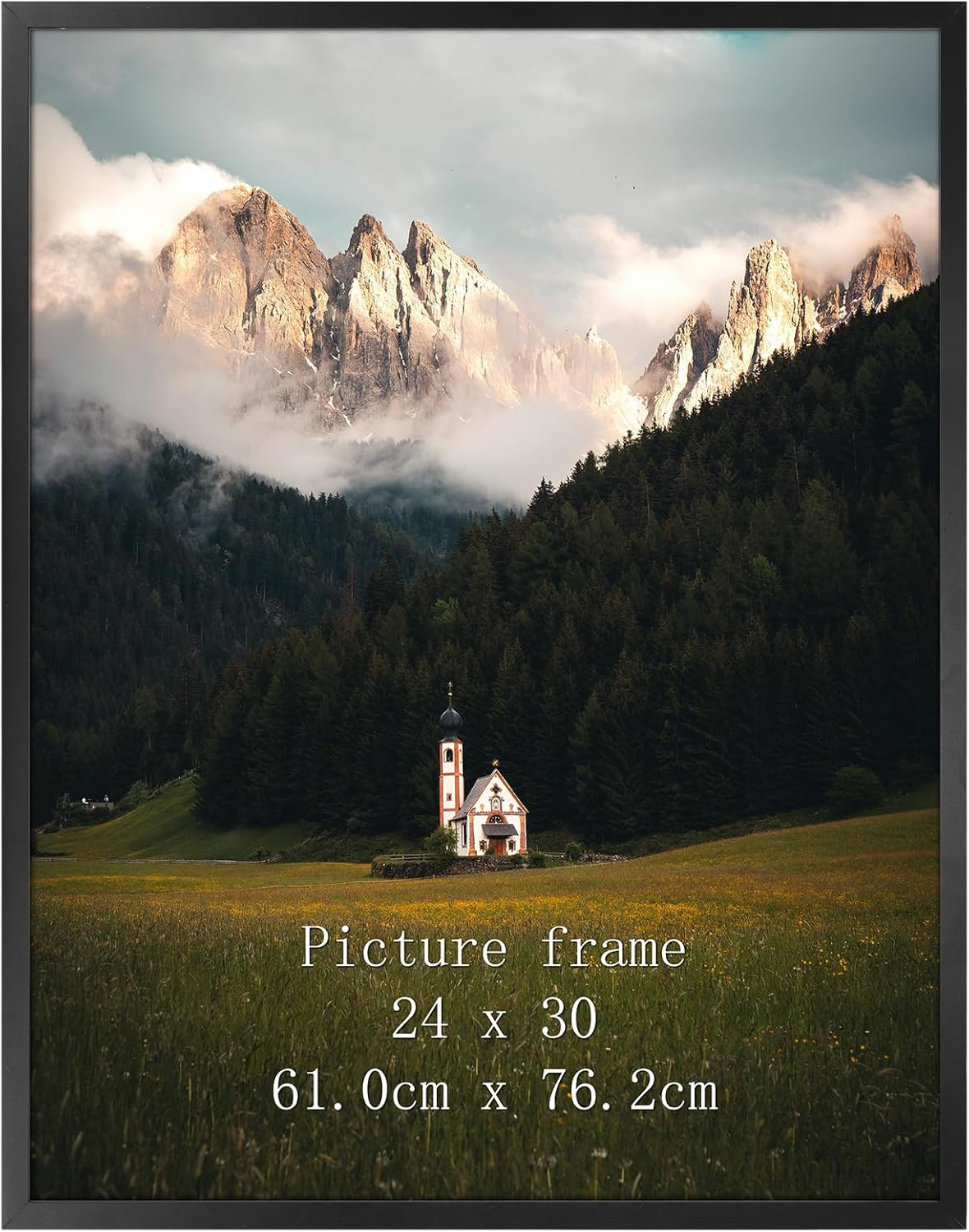 Amazon.com - Giftgarden 24x30 Poster Picture Frame Black, Textured ...