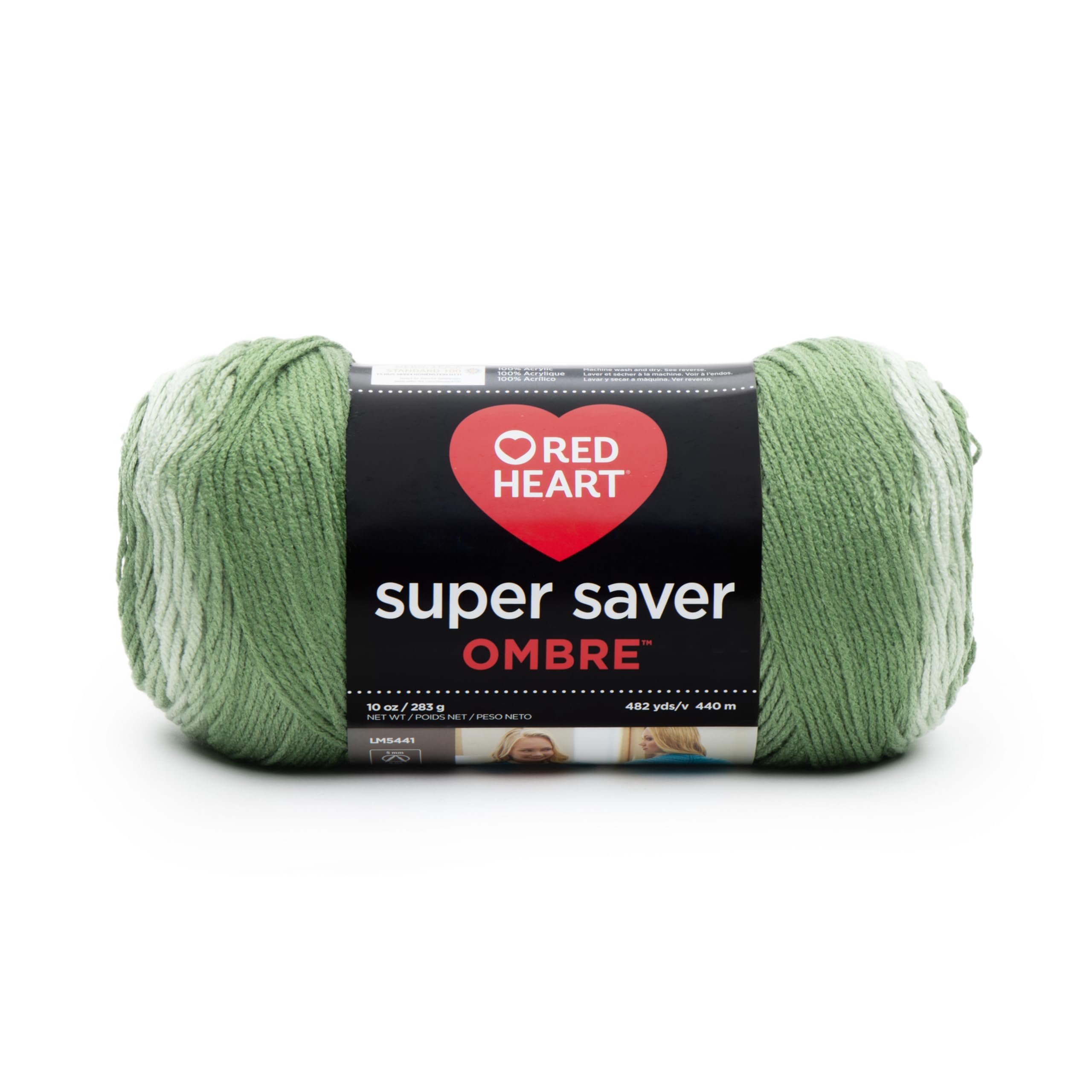 Red Heart Super Saver Ombre Yarn, Green Apple : Amazon.ca: Home