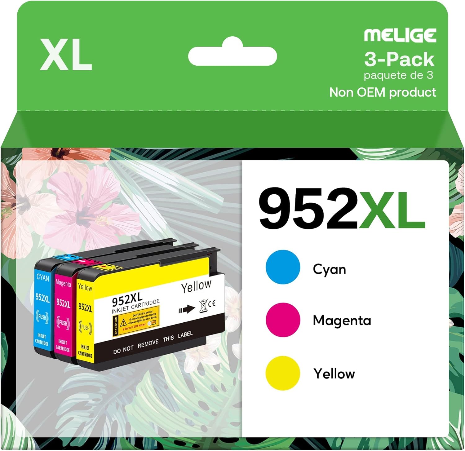 952XL Newest Upgrade (3 Packs) Compatible 952xl Ink Cartridges ...