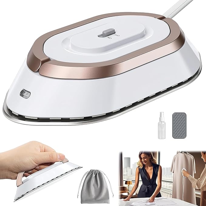 Buy MULZI Portable Iron for Clothes Travelling, Mini Press, Foldable ...