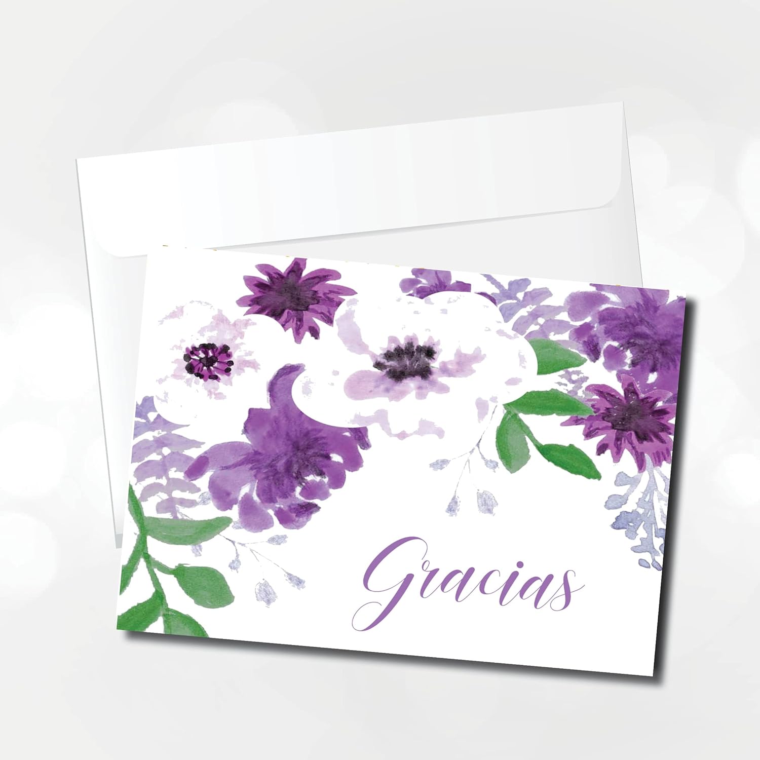 Amazon.com: Spanish Thank You Cards with Envelopes-Party Gracias Notes ...