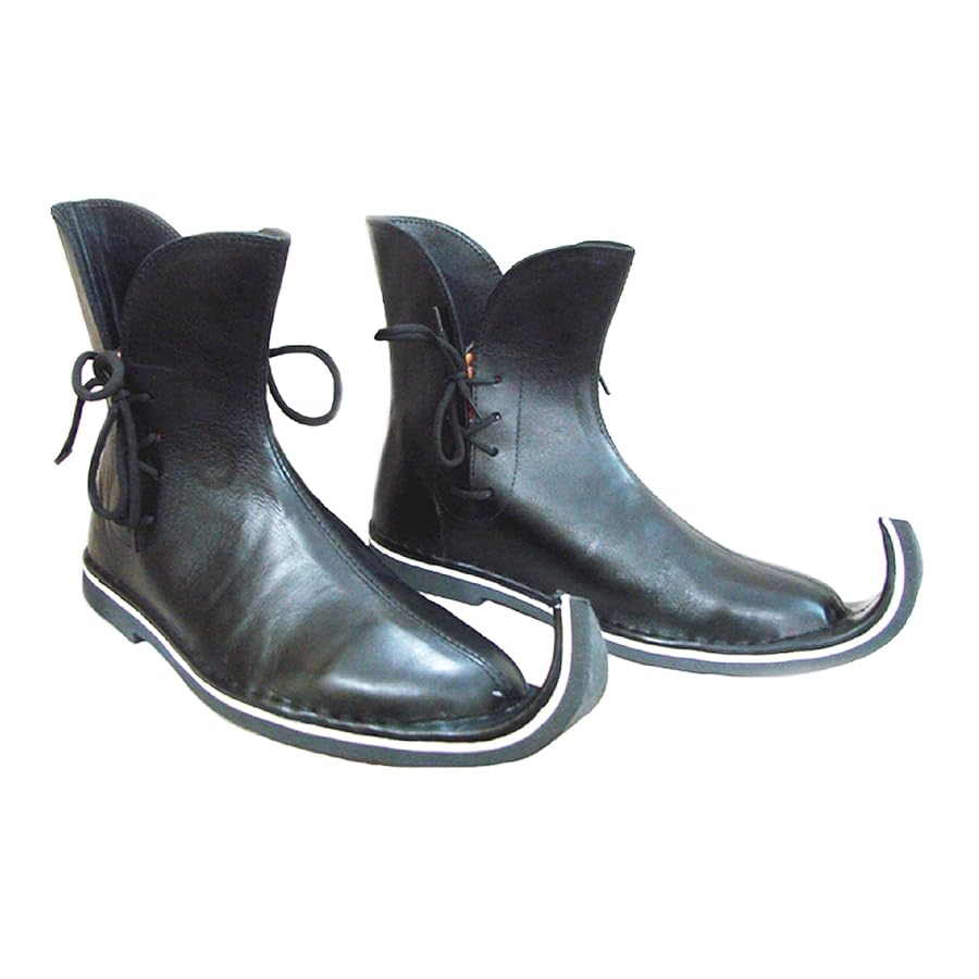 Pirate Boots Women BALINGNIANDAI Retro Medieval Pointed Shoes Medieval ...