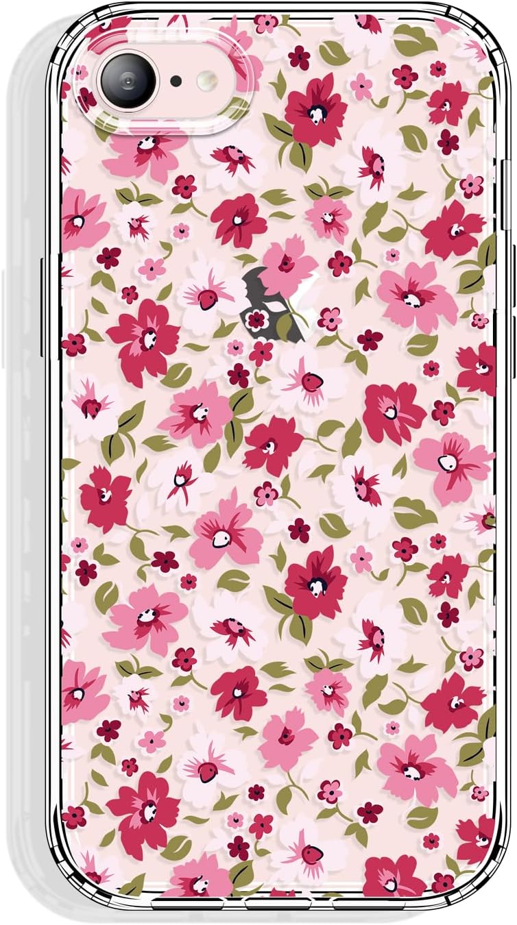 Amazon.com: iPhone SE (2020) / 7 / 8 Beachy Blue Coquette Collage ...