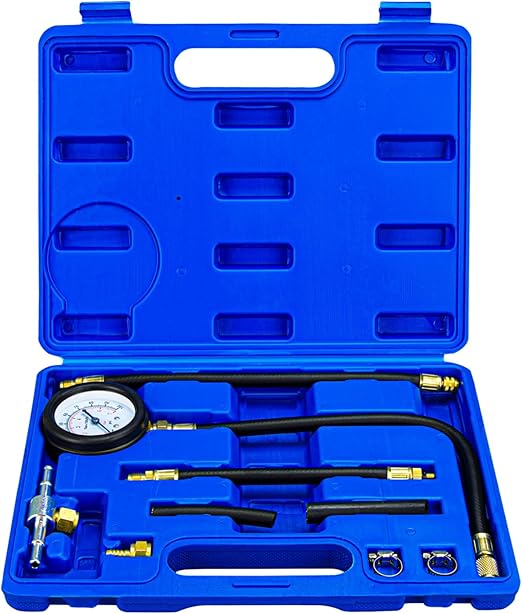 Amazon.com: Handor Fuel Pressure Gauge Fuel Pressure Test Kit, Car ...