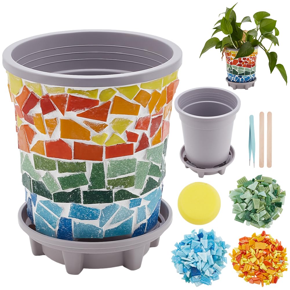 Mosaic Plant Containers