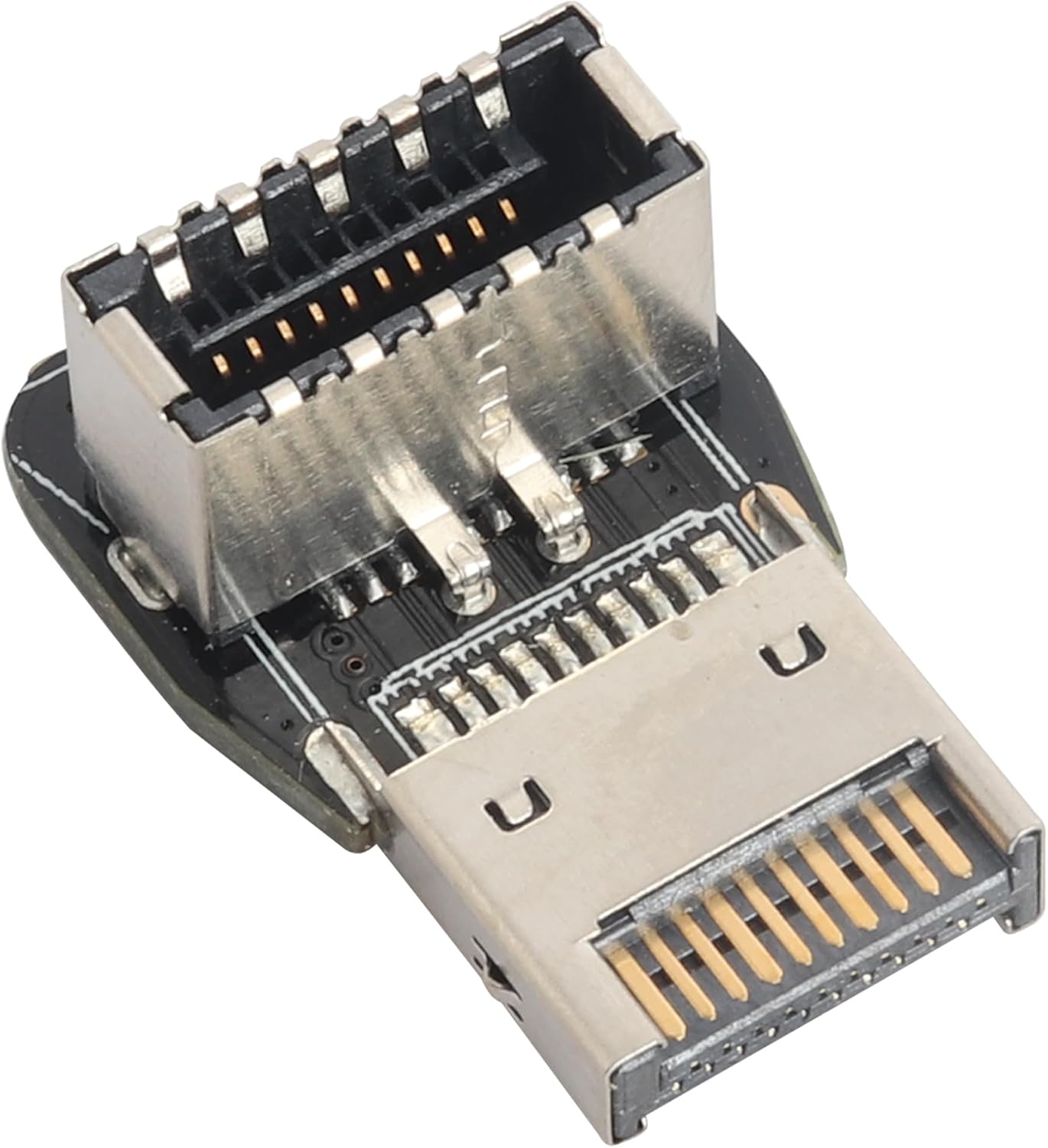 Amazon.com: AAOTOKK 1Pack 90 Degree Type-E USB 3.1 Front Panel Header ...