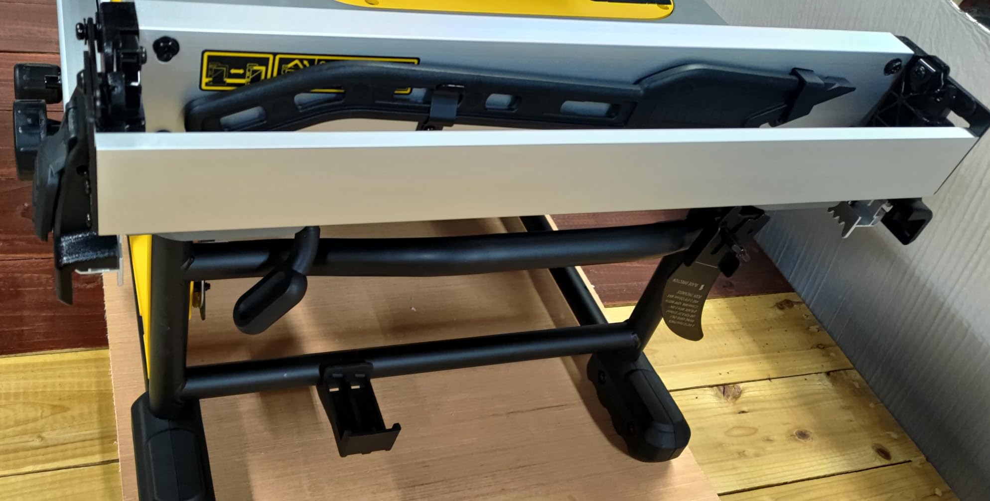 $11/mo - Finance DEWALT Portable Table Saw with Stand, 8-1/4 inch, up ...
