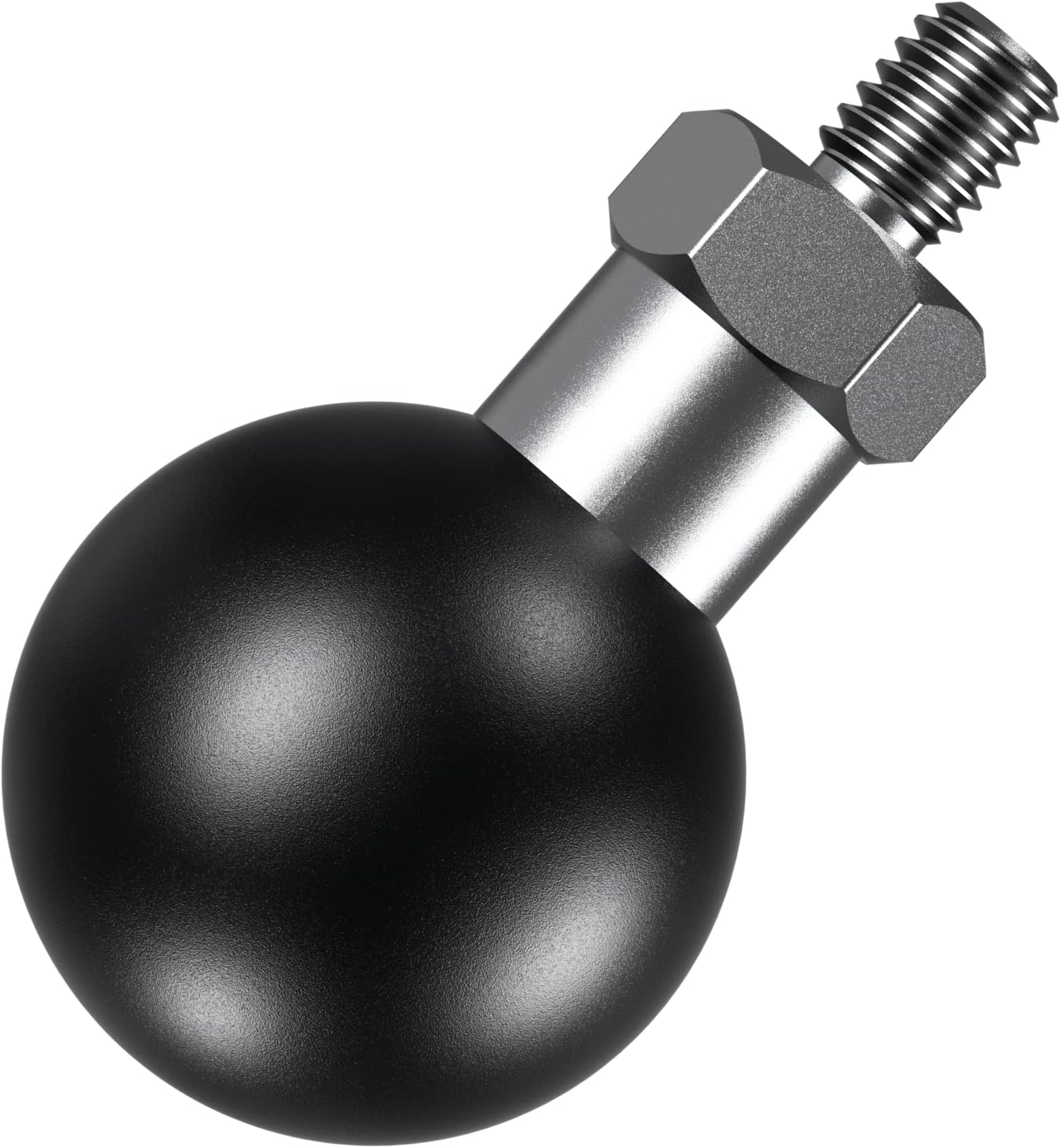 Amazon.com: BRCOVAN 1'' Ball Adapter with M6 x 1.0 Threaded Post ...
