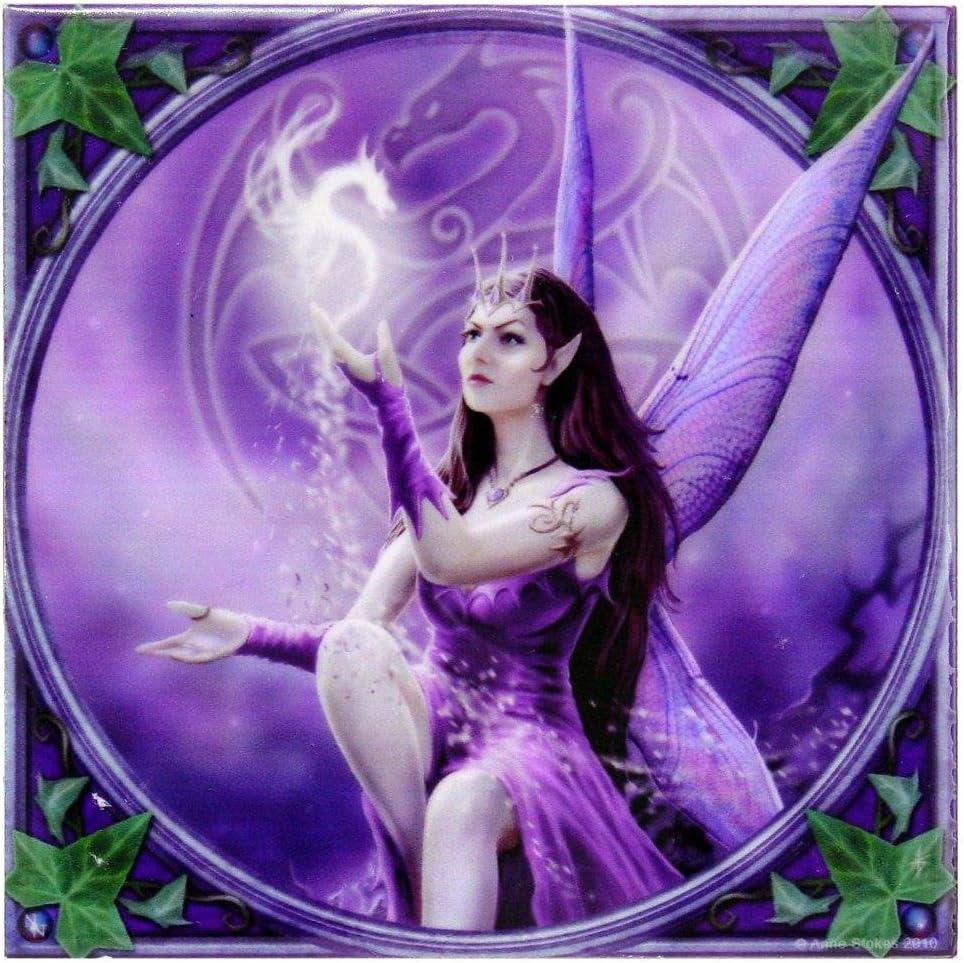Amazon.com: ACK ANN Stokes Celtic Fairy Art Tile 4"x4" 99059 : Home ...