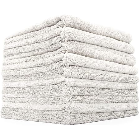 Amazon.com: The Rag Company - Edgeless 365 Microfiber Towels (10-Pack ...