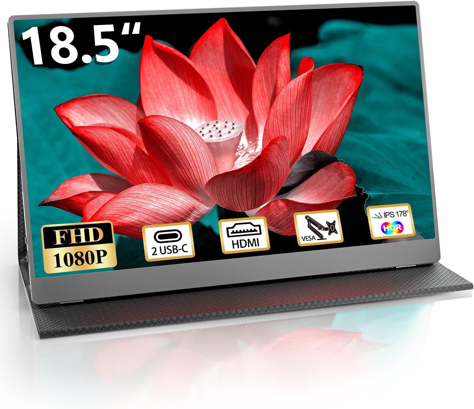 Amazon.com: Arzopa Portable Monitor, 15.6" 100% FHD 1080P Portable ...