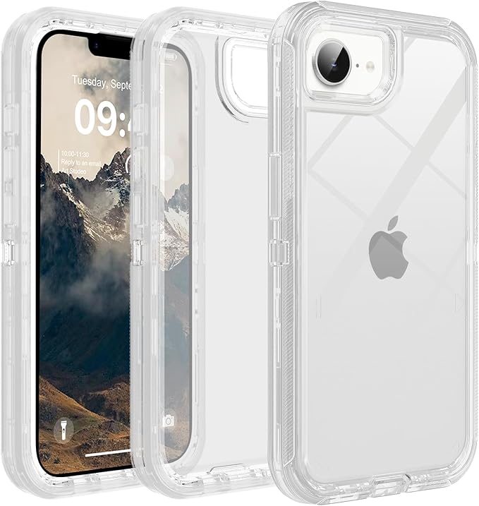 Amazon.com: TUTUKII for iPhone 16e Case Clear, Anti-Yellowing ...