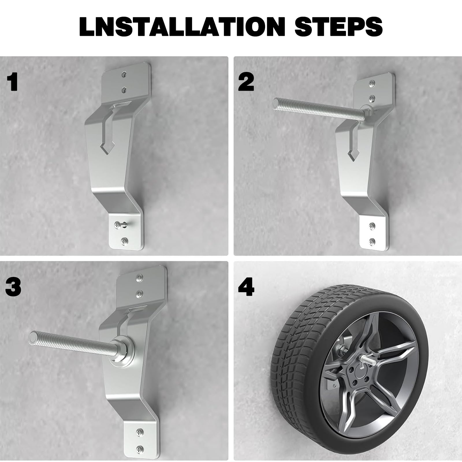 Snapklik.com : Arilaca Trailer Spare Tire Mount For Utility Trailer ...
