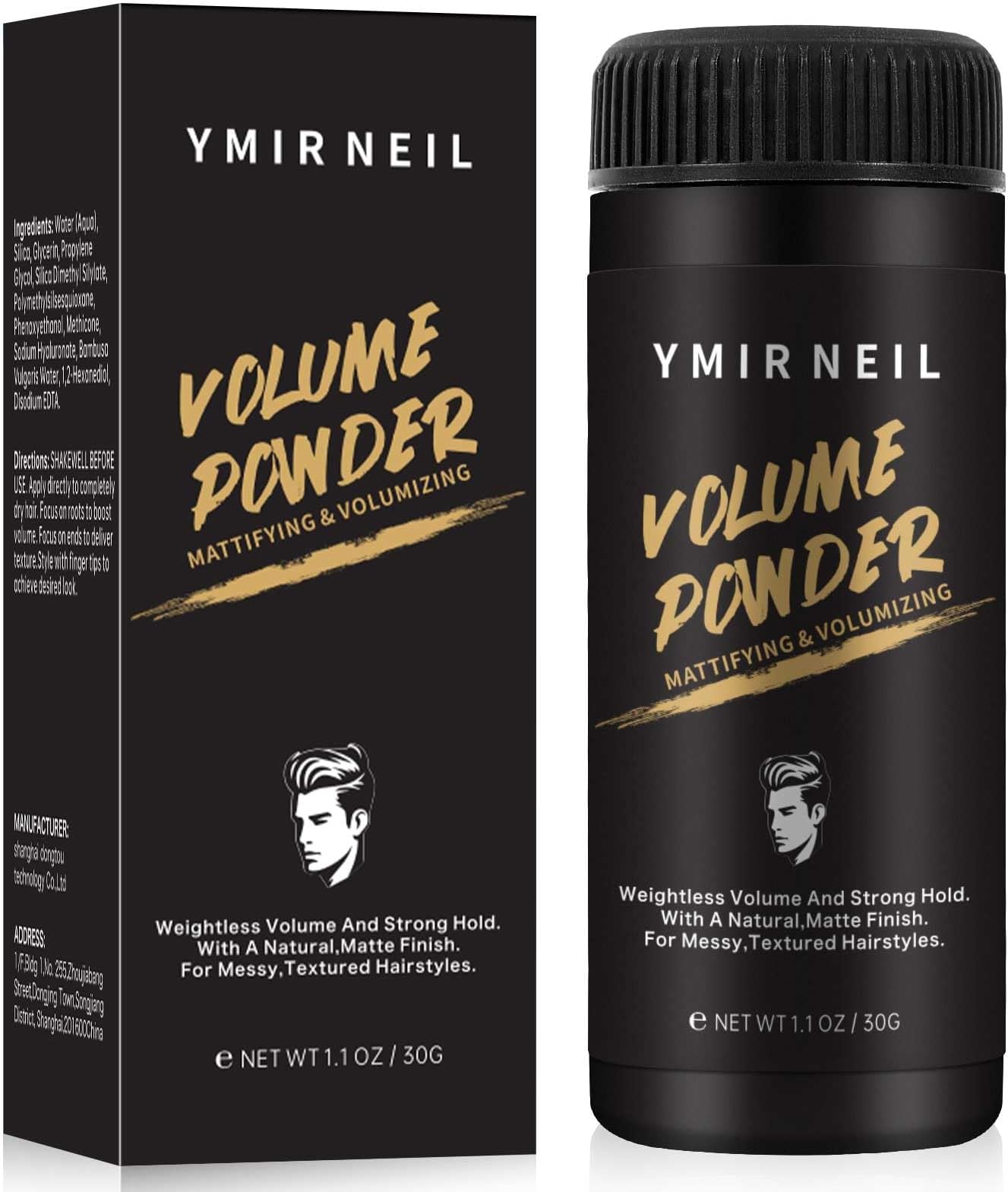 Amazon.com: B BELÏZ Hair Styling Set – Matte Powder, Wax Stick & Pomade ...