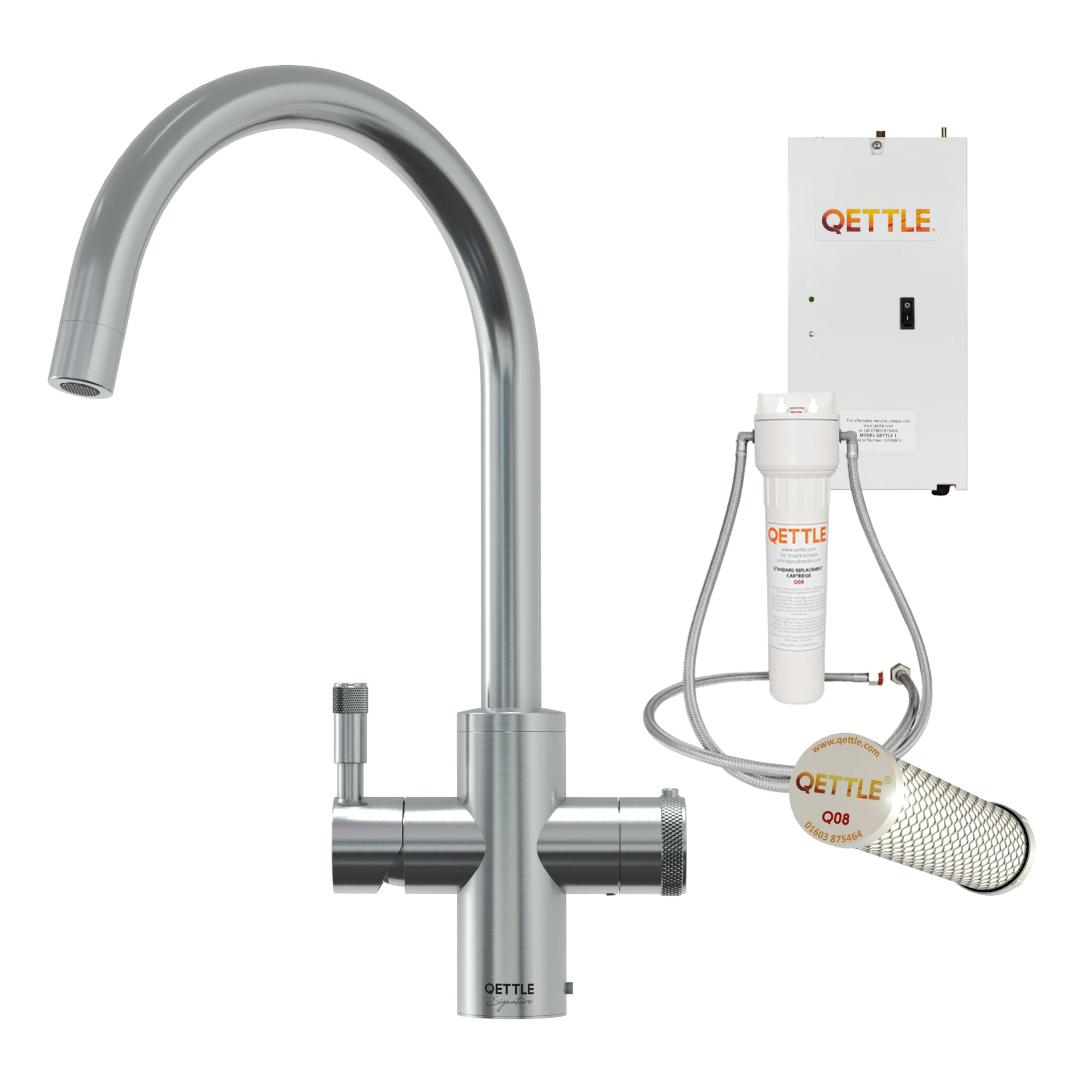 Buy QETTLE Signature Modern 4-in-1 Instant Boiling Water Tap | True ...