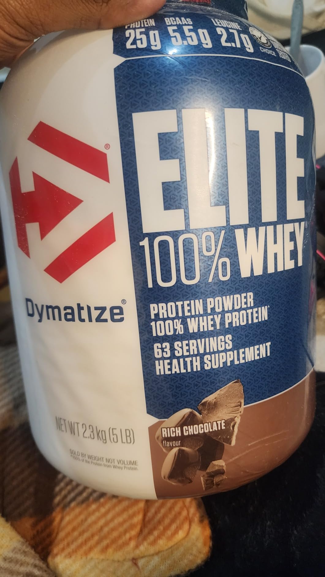 Dymatize Nutrition Elite Whey Protein Supplement Powder, Pre and Post ...