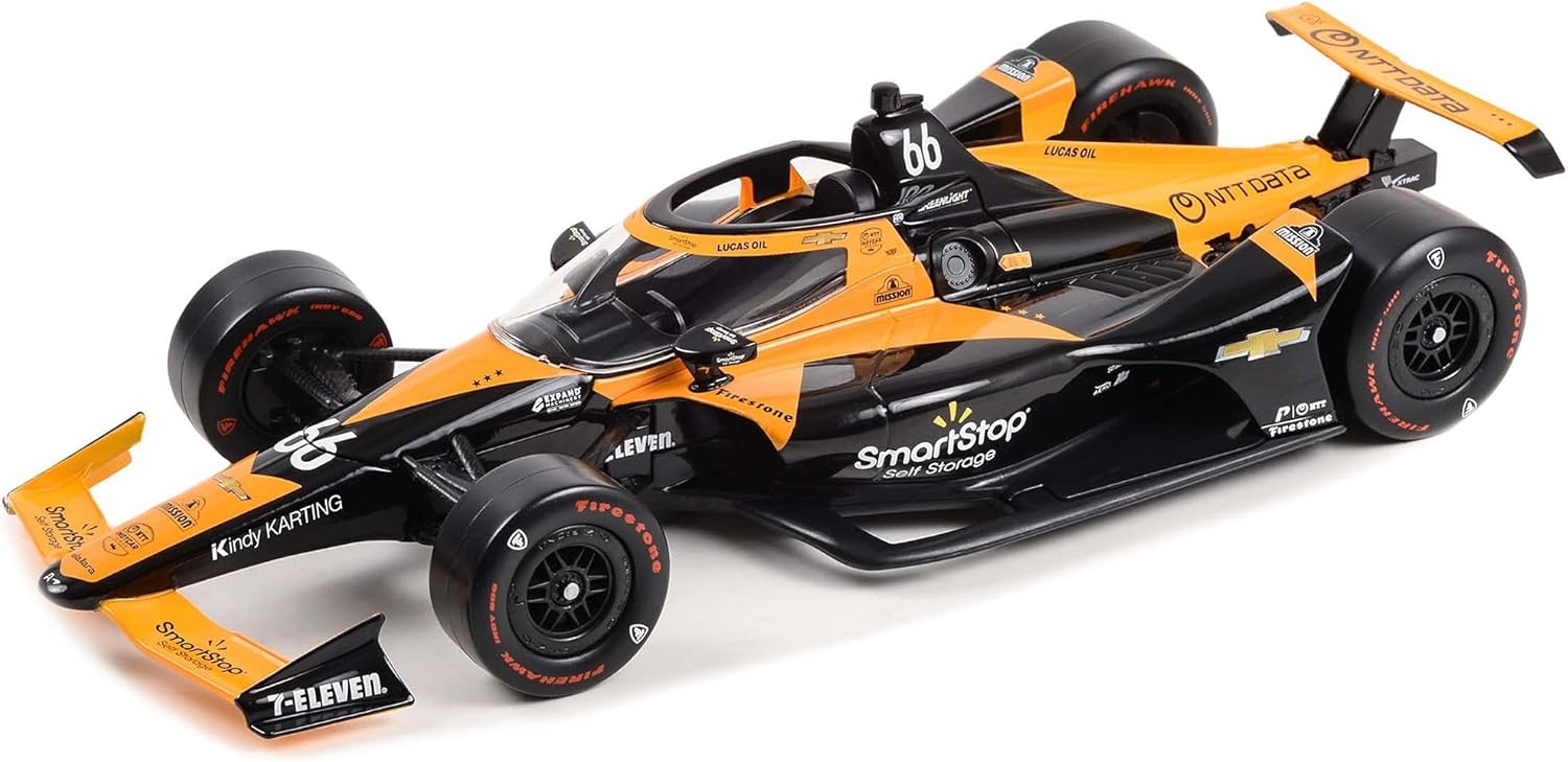 Amazon.com: Dallara IndyCar #66 Tony Kanaan SmartStop Self Storage ...