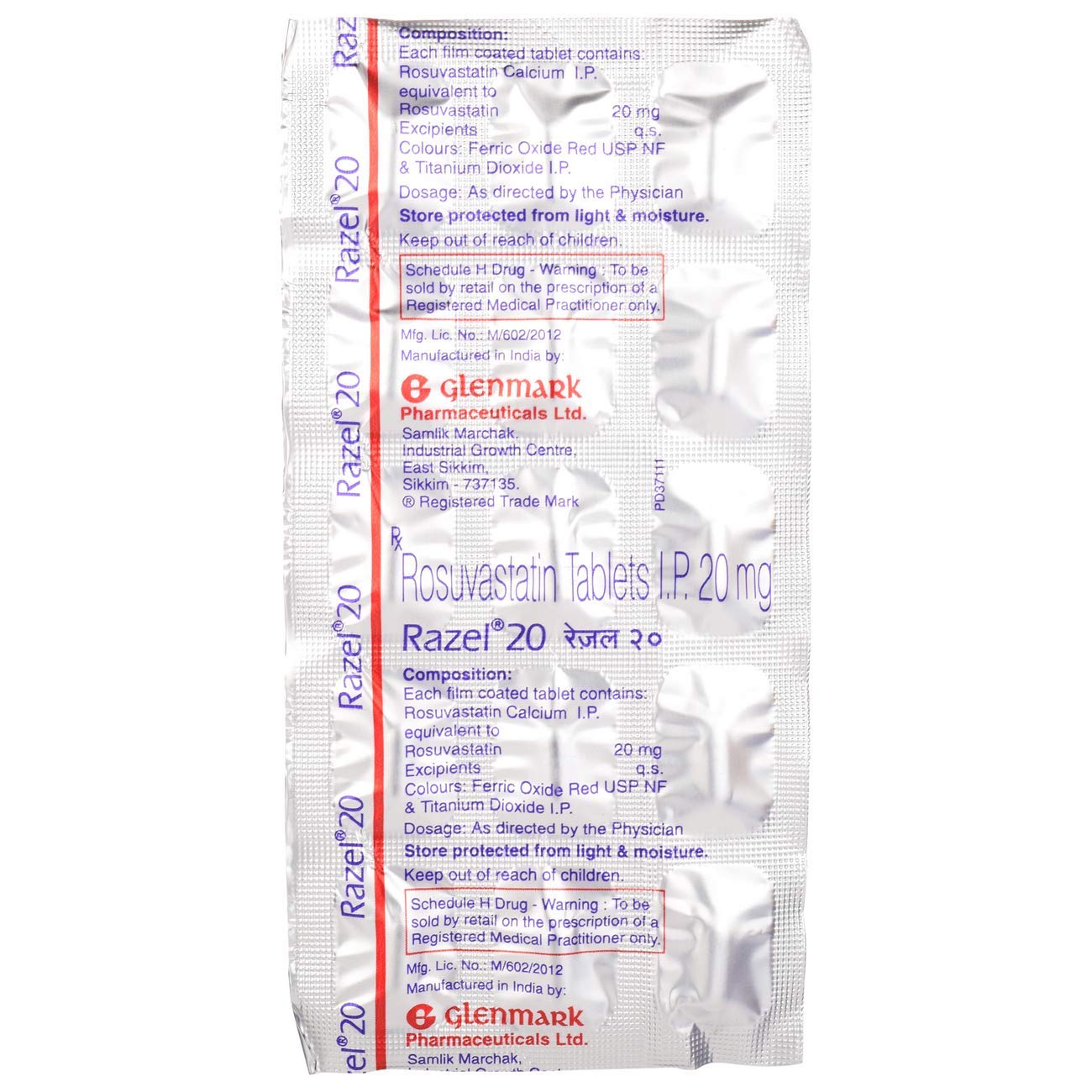 Razel 20 - Strip of 15 Tablets : Amazon.in: Health & Personal Care