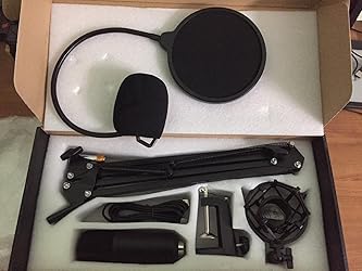 MAONO AU-A04 Condenser USB Microphone Kit (Black) : Amazon.in: Musical ...