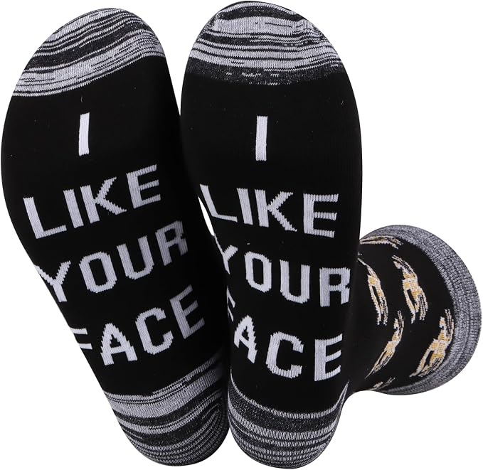 Amazon.com: JXGZSO Movie Socks Horror Lover Gift I Like Your Face ...