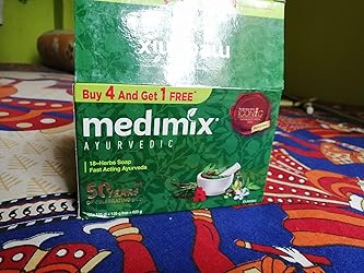 Buy Medimix Ayurvedic Classic 18 Herbs Bathing Soap 125g (Buy 4 Get 1 ...