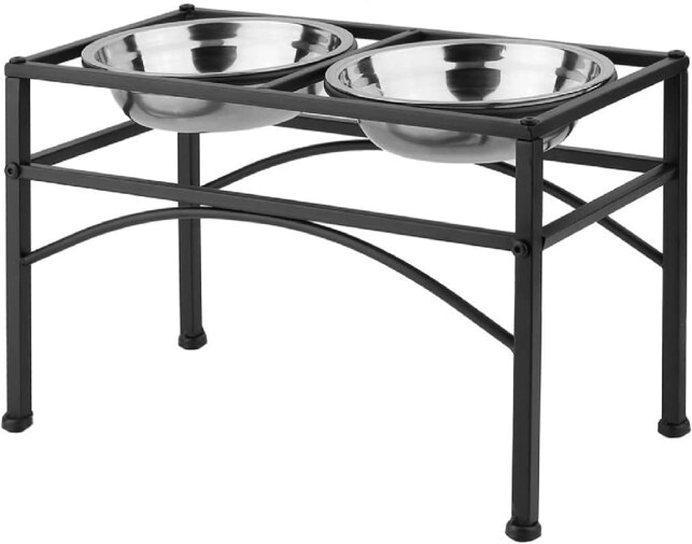 BELIEF WOOD Pet Feeder For Dogs & Cats|Pets Food Bowl Elevated Dog Bowl ...