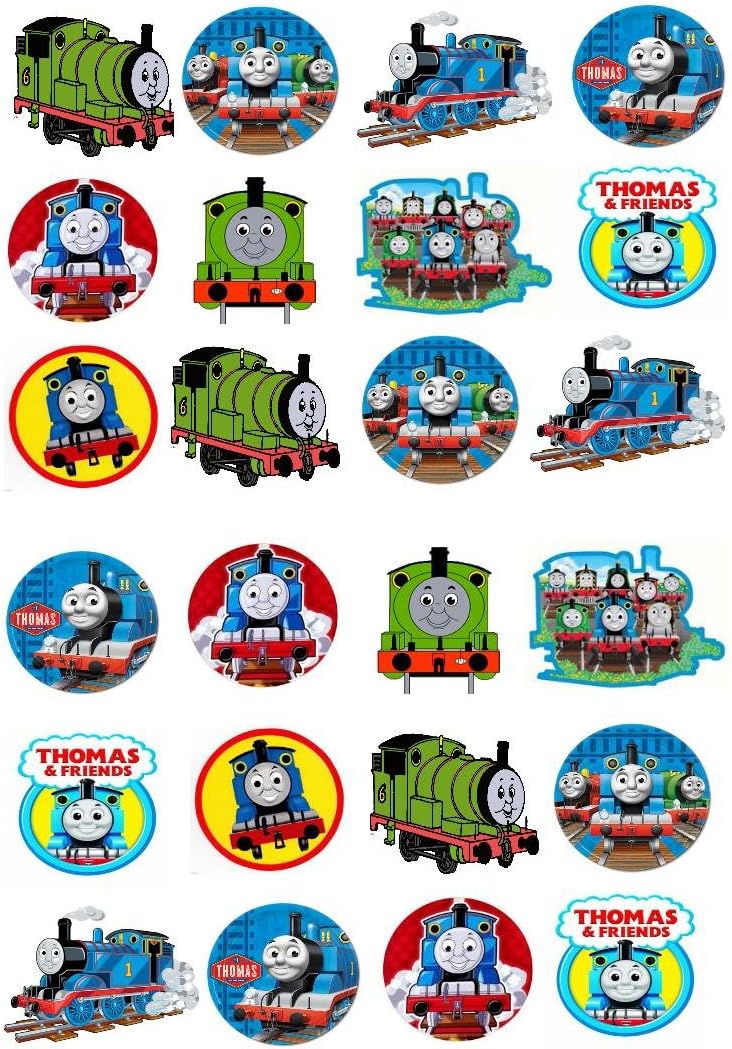 48 Thomas the Tank Engine Cupcake Toppers : Amazon.co.uk: Home & Kitchen