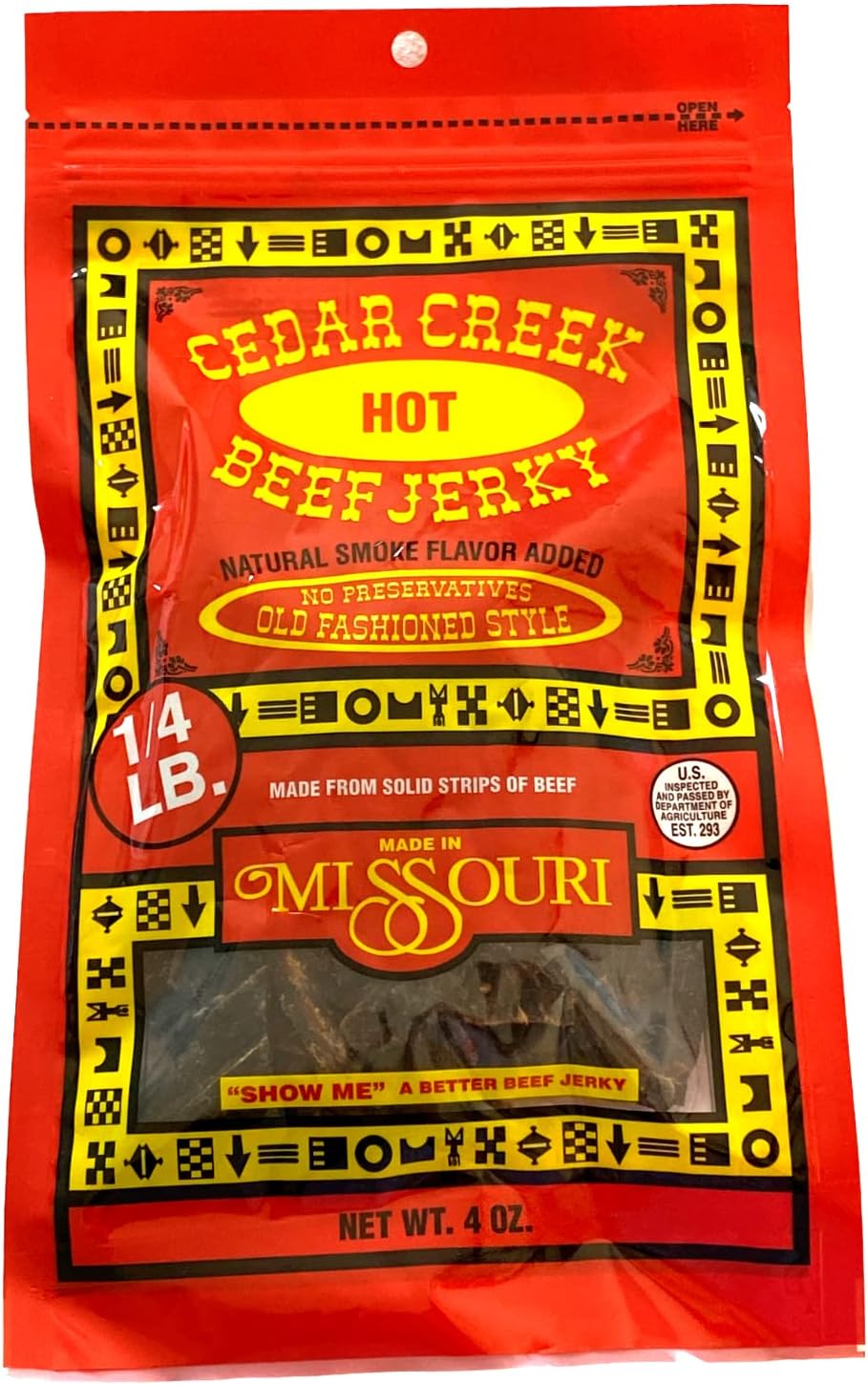 Amazon.com: Cedar Creek Beef Jerky | 4 oz Variety Pack