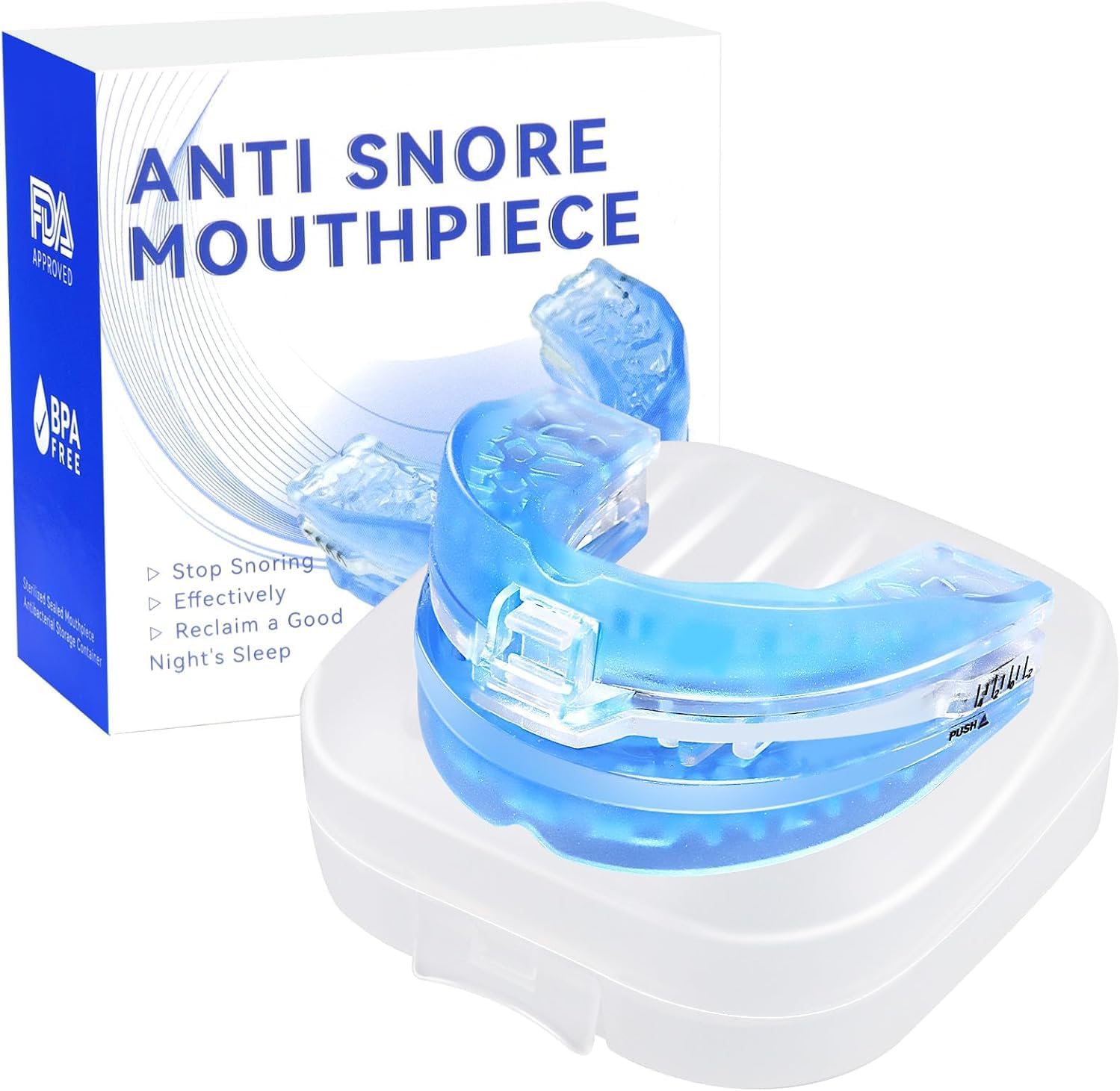 Anti Snoring Mouthpiece Anti Snoring Devices for Men and Women Soft ...