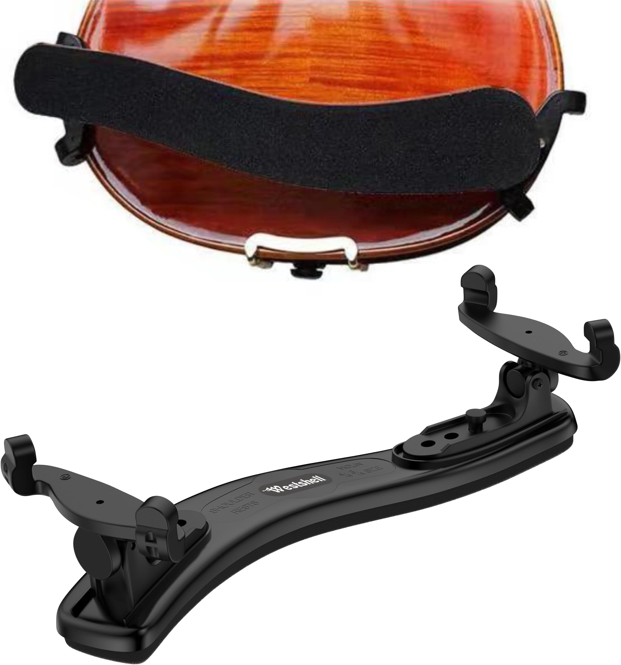 Amazon.com: Violin Shoulder Rest, Foam Shoulder Rest for 3/4-4/4 size ...