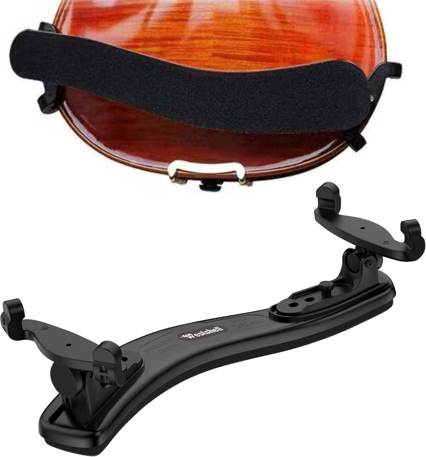 Amazon.com: Violin Shoulder Rest, Foam Shoulder Rest for 3/4-4/4 size ...