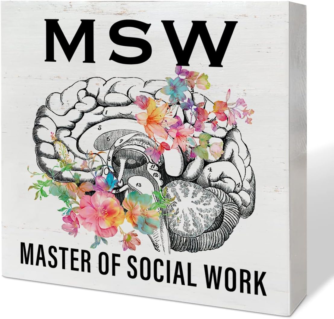 Amazon.com: Master of Social Work Gifts, Thank You Appreciation Gifts ...