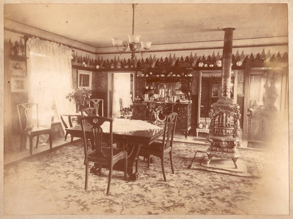 POSTER Interior ‘Wigwam’ Dr. Oronhyatekha’s residence Foresters' Island ...