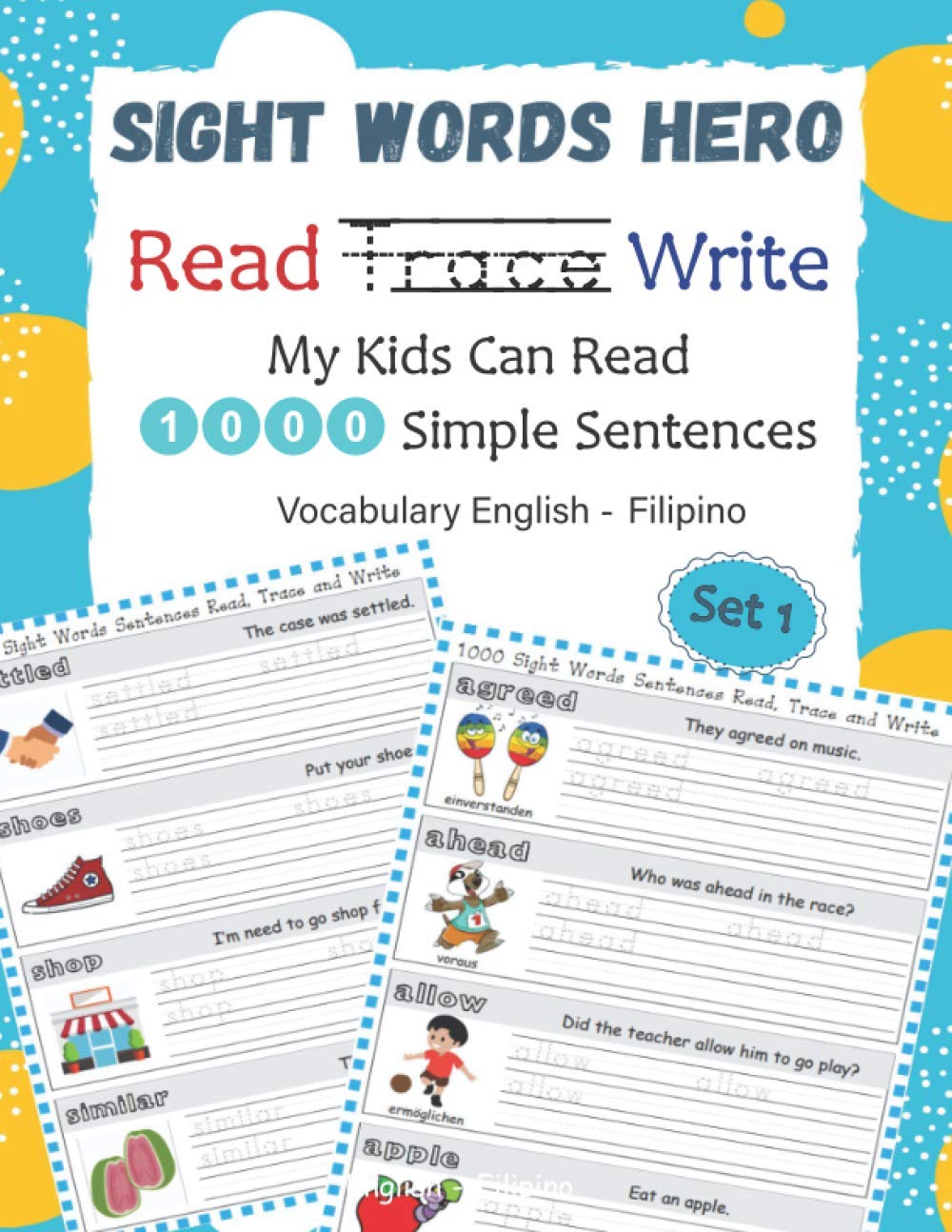 Buy Words Hero Read Trace Write My Kids Can Read 1000 Simple Sentences ...